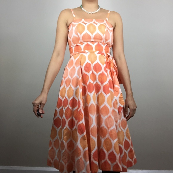 Anthropologie | Dresses | Anthropologie Maeve Freya Poplin Midi Dress ...